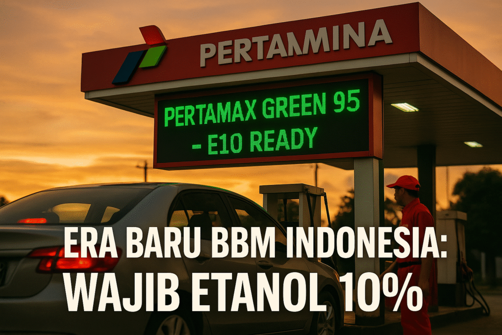 Bensin Campur Tebu? Pemerintah Siapkan Wajib Etanol 10%,